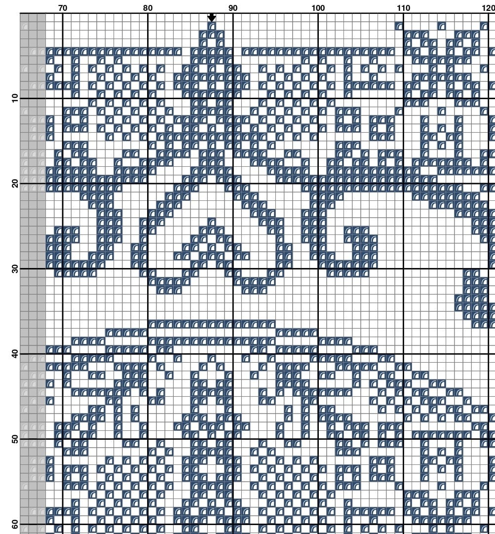 Monochrome Geometric Sampler Cross Stitch Pattern, X Stitch Chart ...