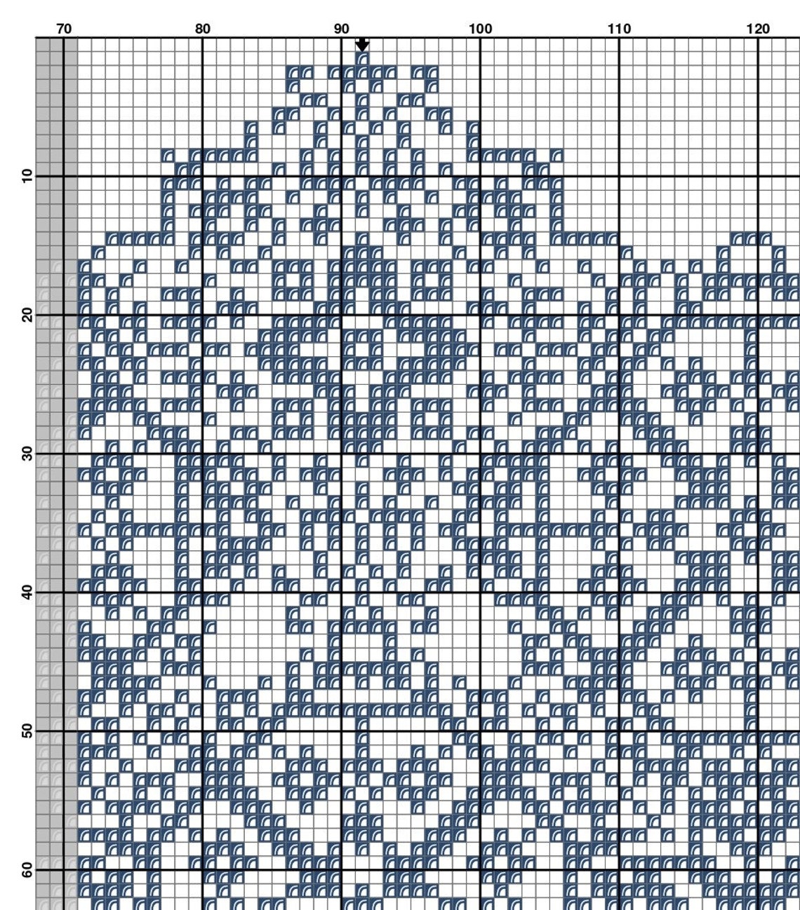 Monochrome Sampler Cross Stitch Pattern, Cross Stitch Chart, Geometric ...