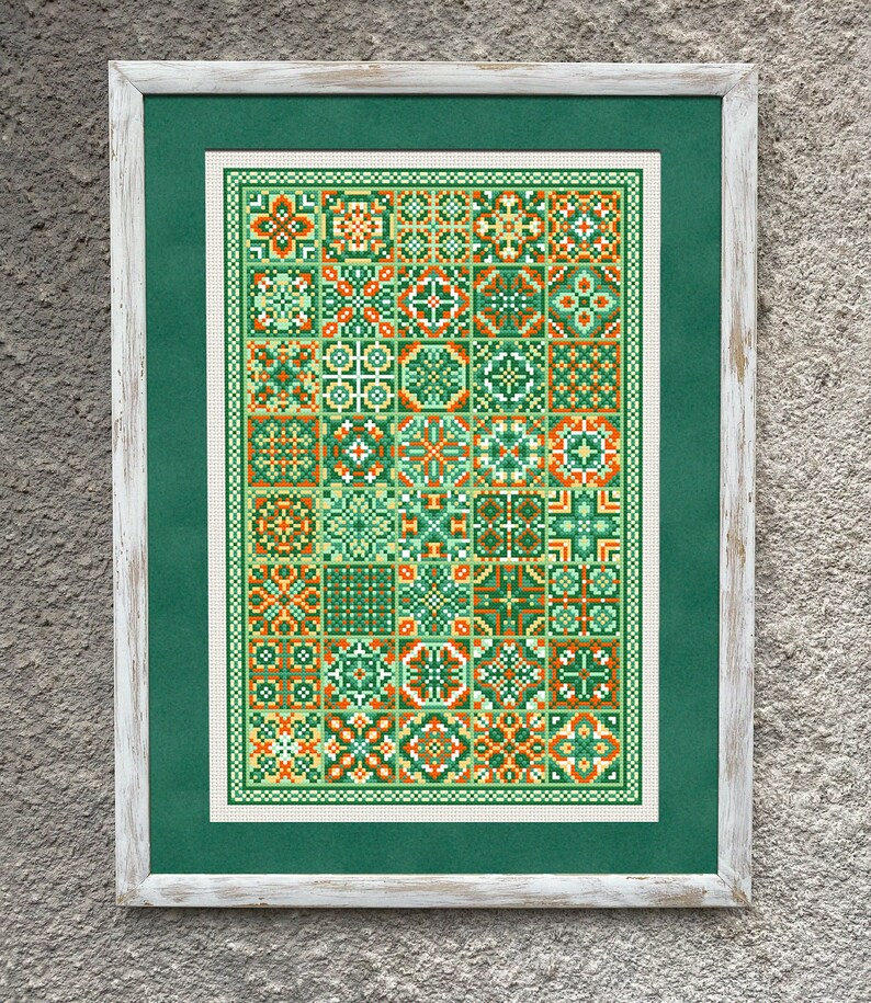 Sampler Quilt Cross Stitch Pattern X Stitch Chart Patchwork - Etsy