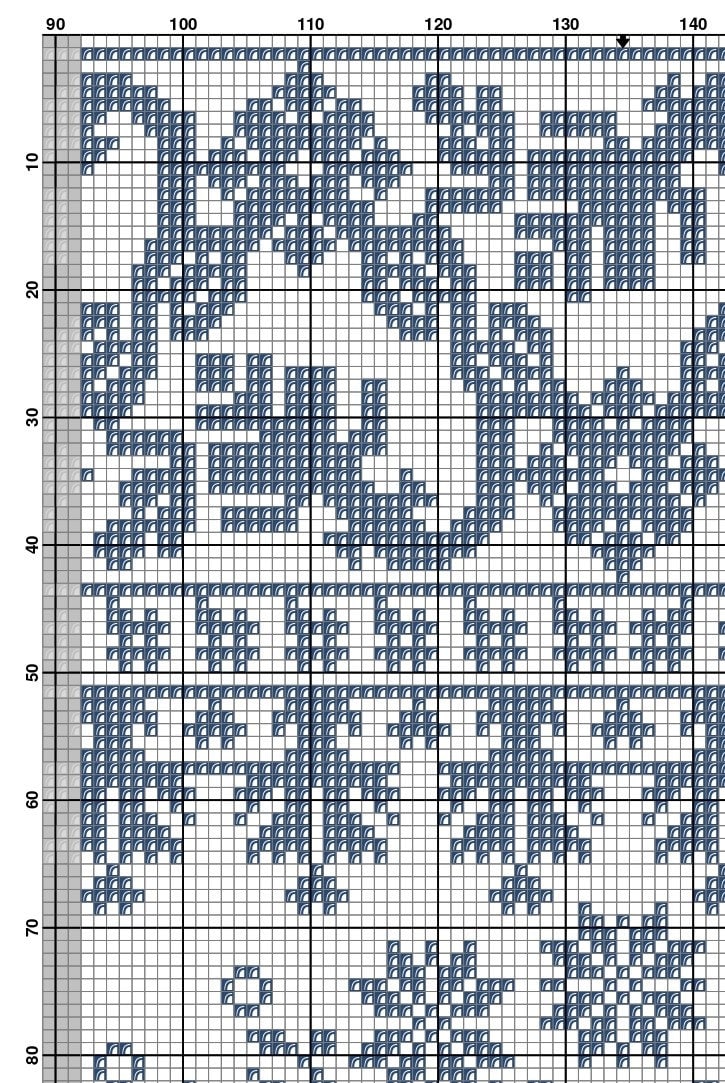 Monochrome Sampler Cross Stitch Pattern, X Stitch Chart, Vintage Folk ...