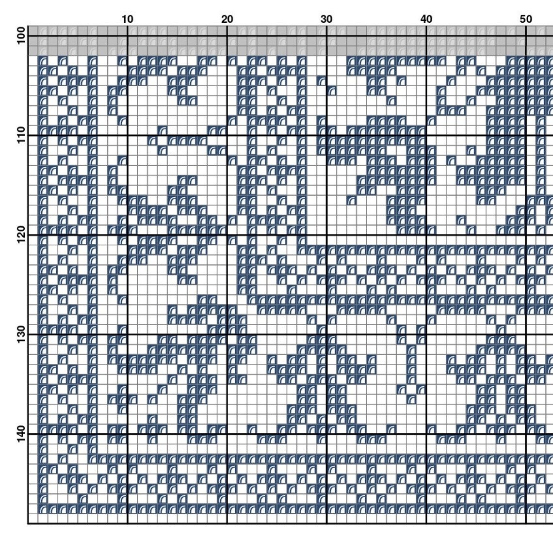 Monochrome Sampler Cross Stitch Pattern, X Stitch Chart, Instant ...