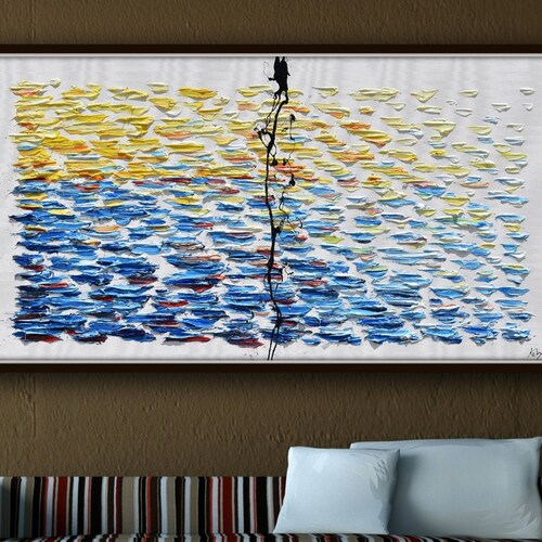 Sun Over Water | Etsy