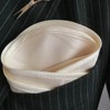 Mens Opera Ascot, Custom Floral Scarf, Choco Cream Gentlemans Ascot ...