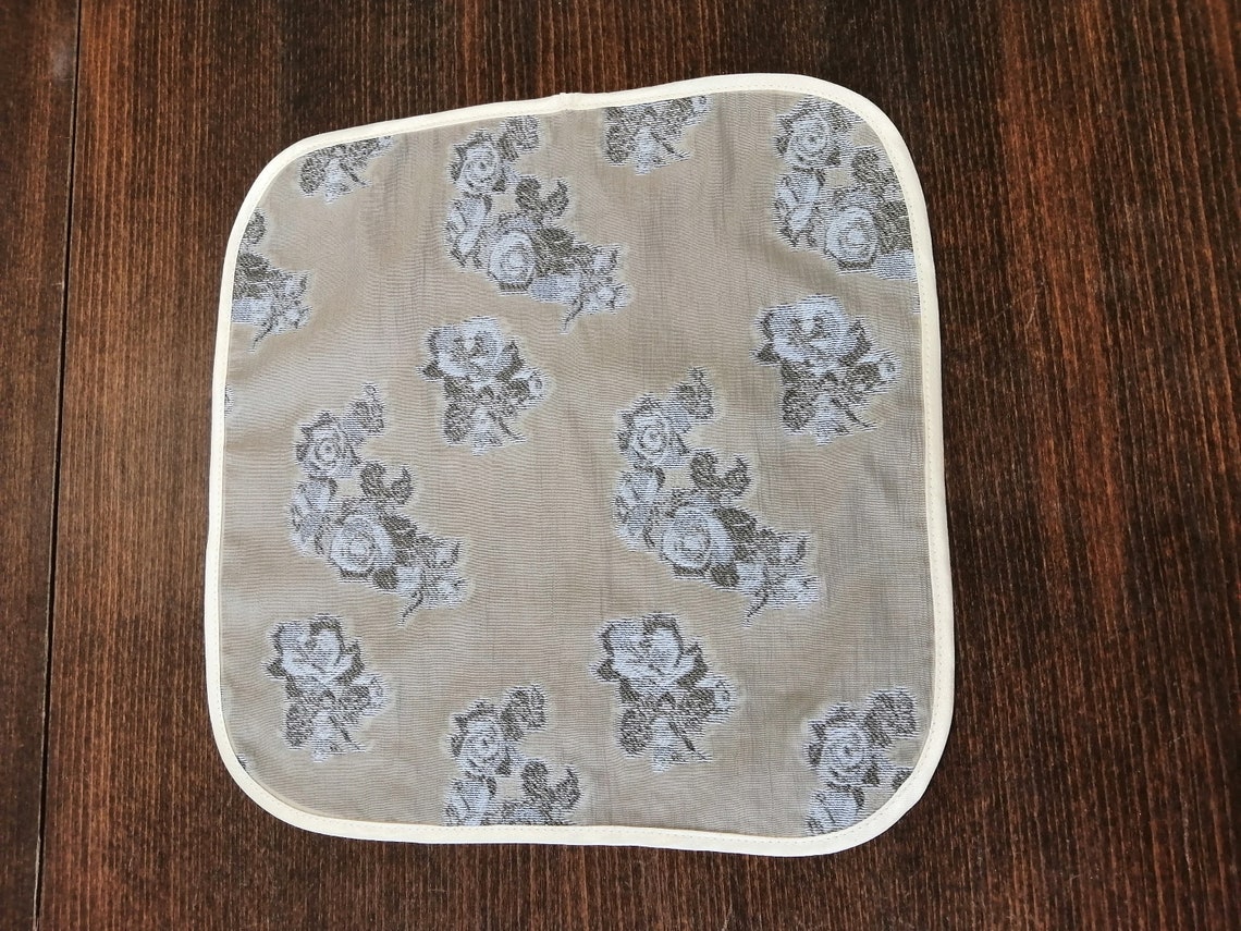 Custom Pocket Square, Round Handkerchief, Formal Edge Border ...