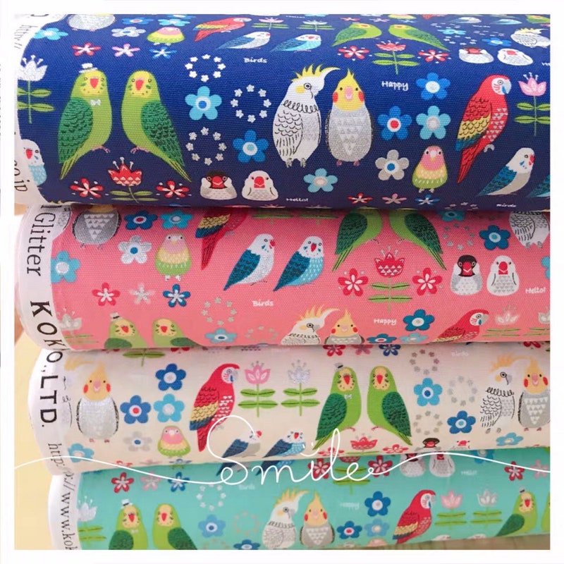 Bird Fabric - Etsy