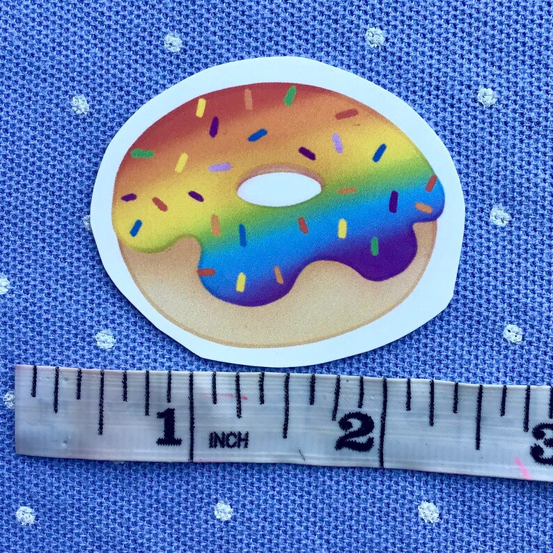 Pride Donut Stickers LGBT LGBTQ LGBTQA - Etsy