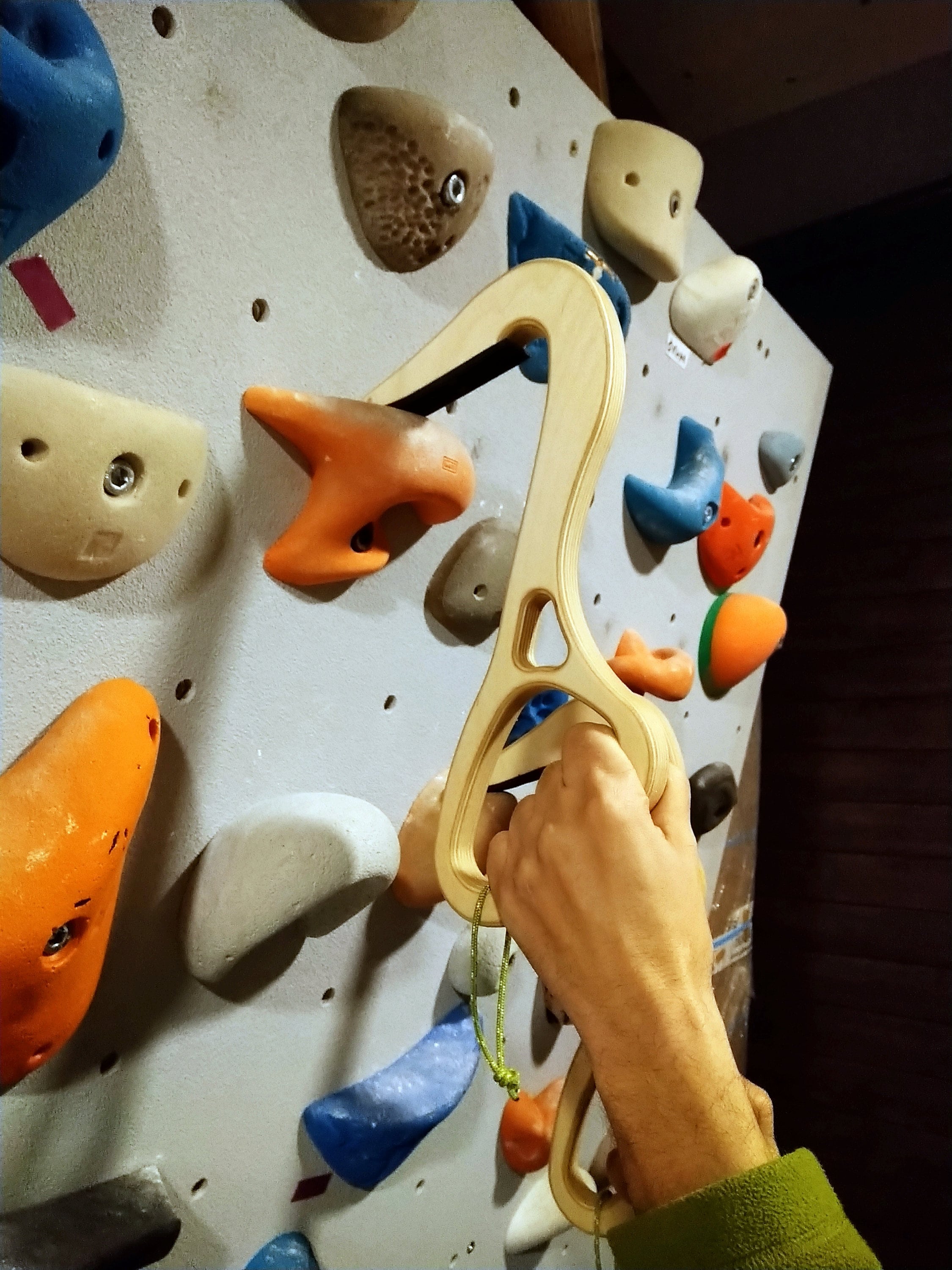 NEW Compact Hand Made Ice Axe Wooden Training Pickaxe 2 Pcs Dry Tooling ...