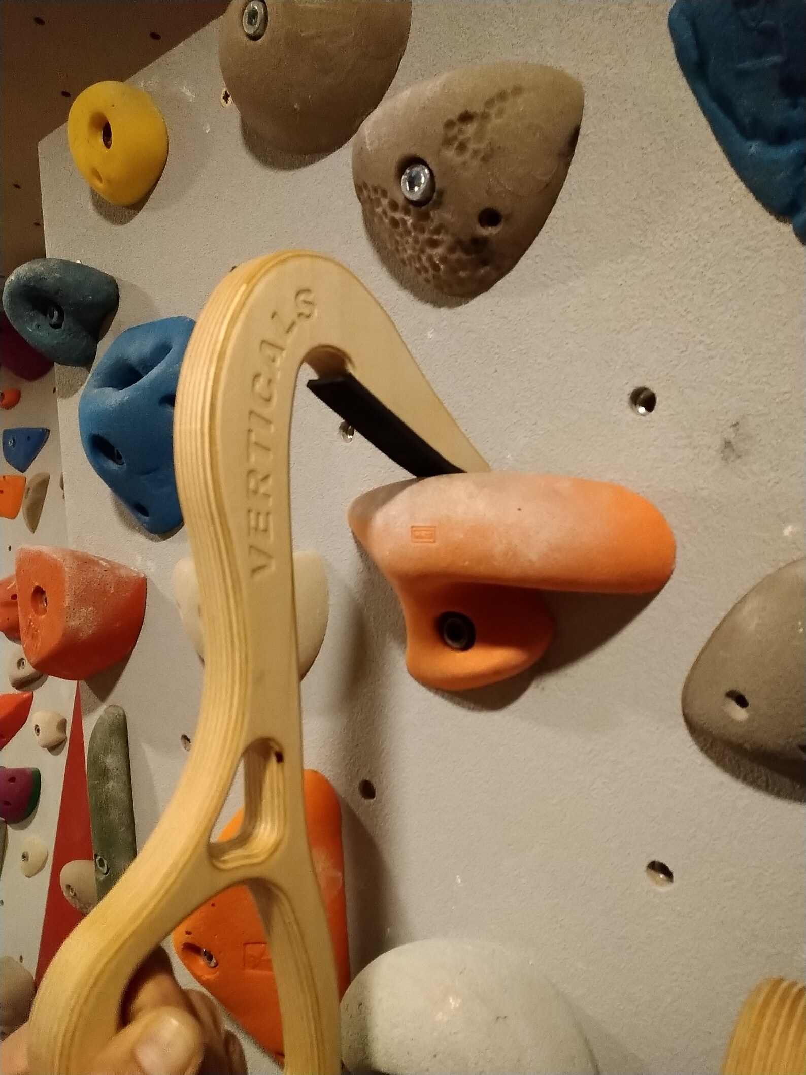 NEW Compact Hand Made Ice Axe Wooden Training Pickaxe 2 Pcs Dry Tooling ...