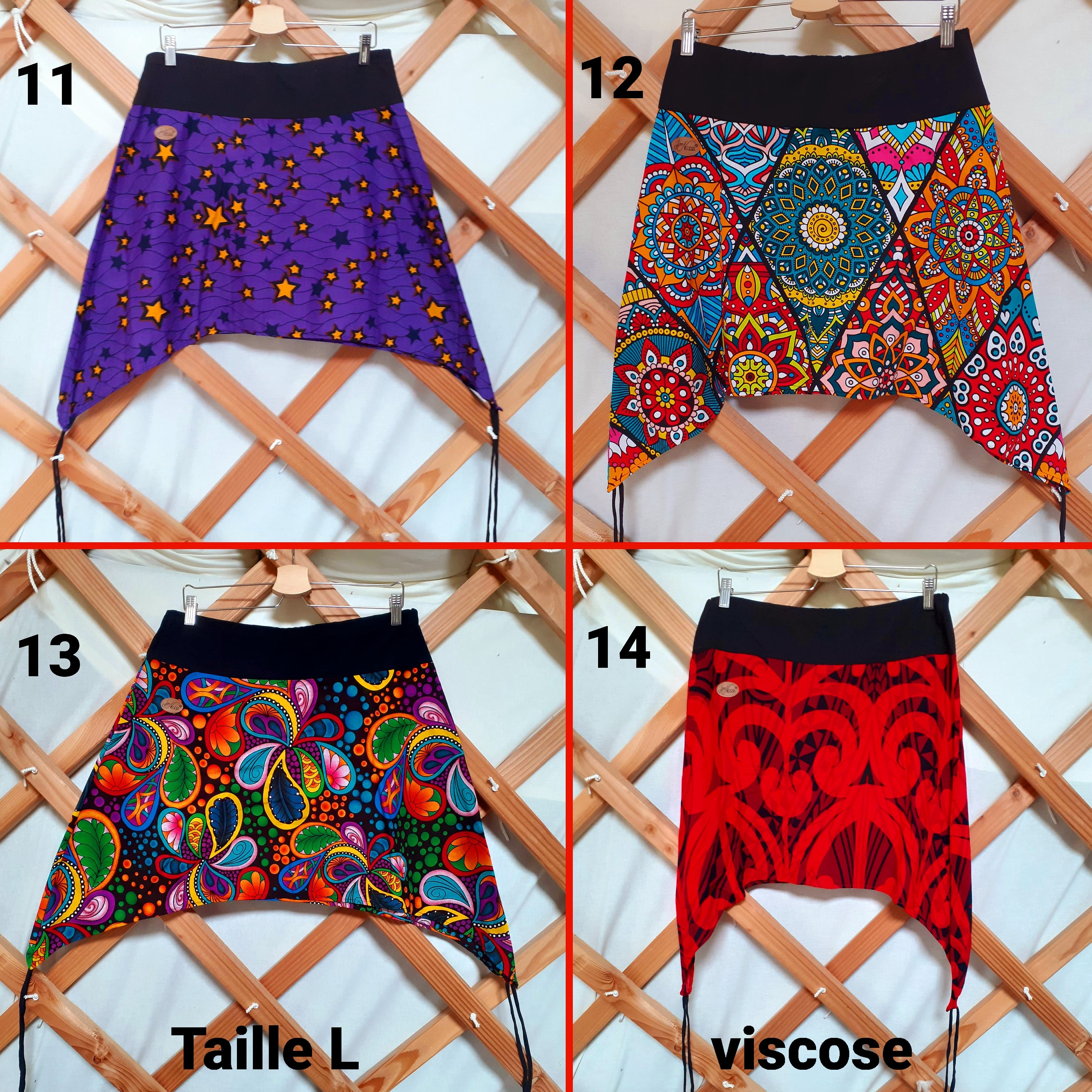Jupe Tribal - Etsy France
