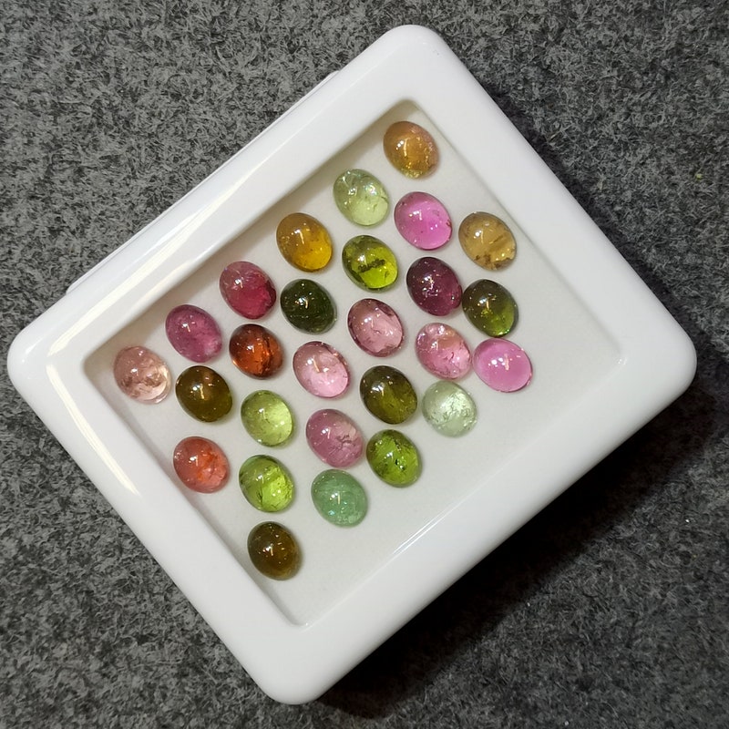 Blue Tourmaline Cab Ring - Etsy