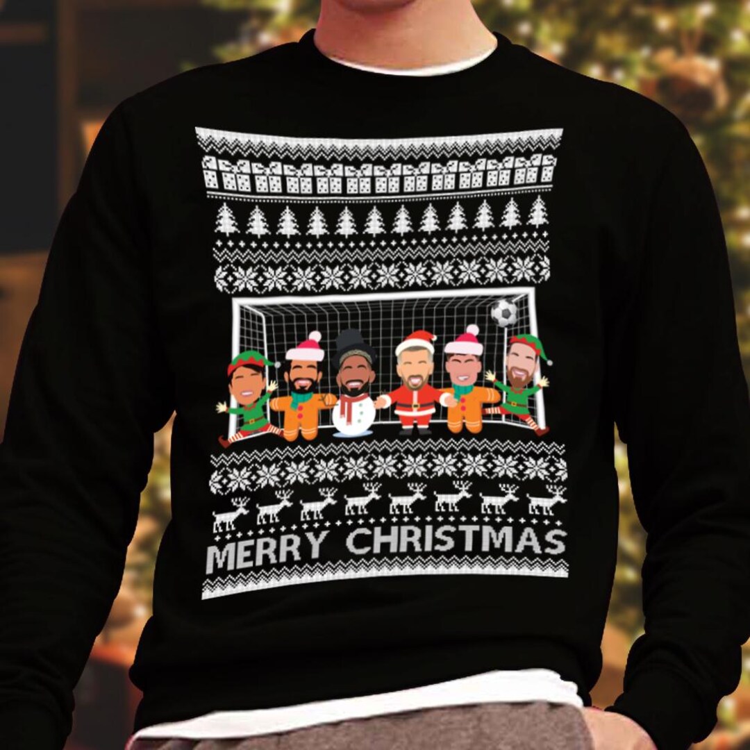 Wolves Vector Heroes 2024-25 Black Christmas Jumper | Kids & Adults ...