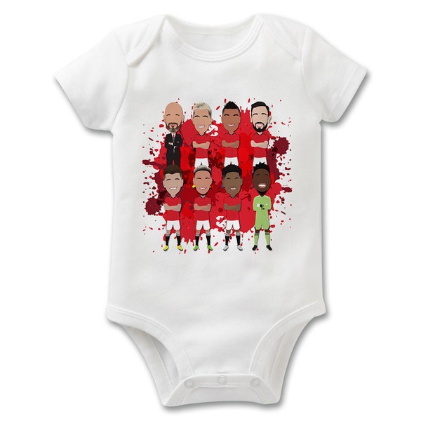 Baby Grow Man Utd - Etsy