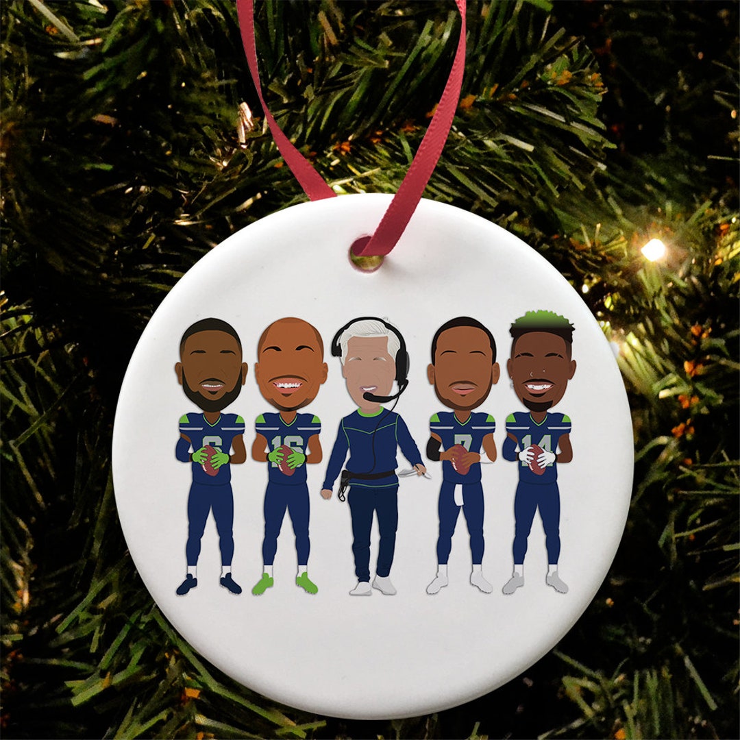 Seahawks 2023-24 Season American Football Vector Heroes Ceramic ...