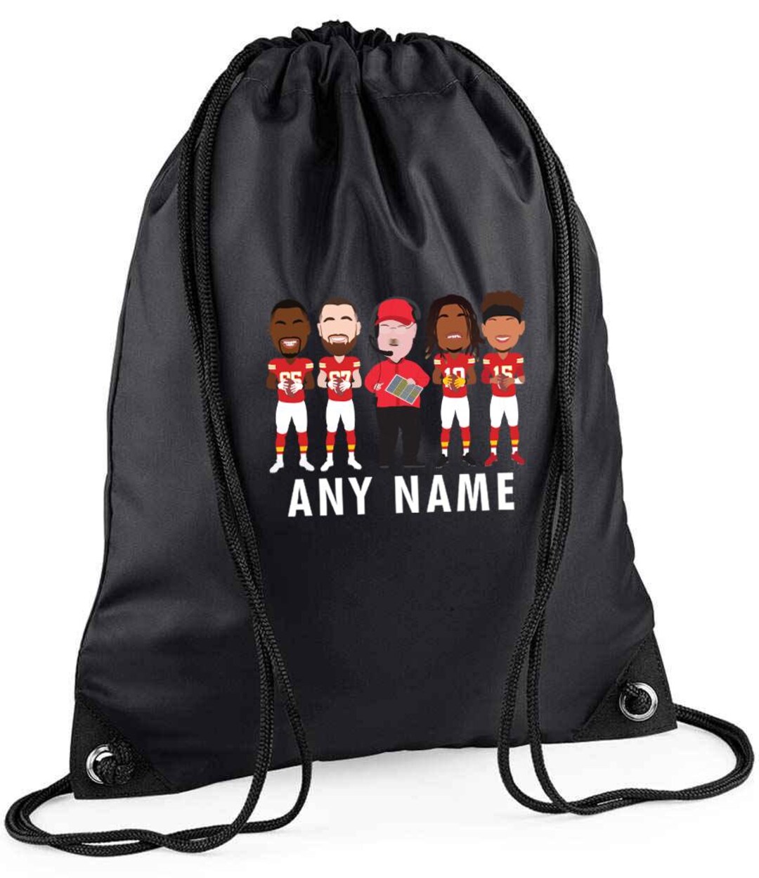Chiefs 2024-25 Personalised Printed Gym Bag Sac PE Kit Great Gift for ...