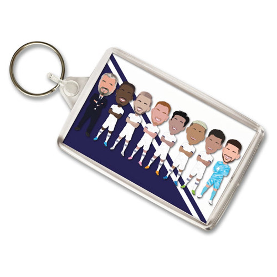 Spurs 2023 2024 Vector Heroes Key Ring Keyring Key Chain Great Gift for ...