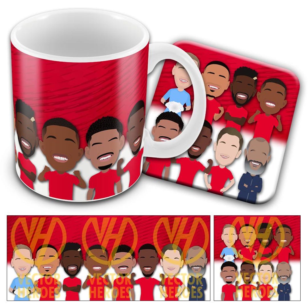 Forest 2024-25 Mug & Coaster Set Vector Heroes Nottingham Nottm Forest ...