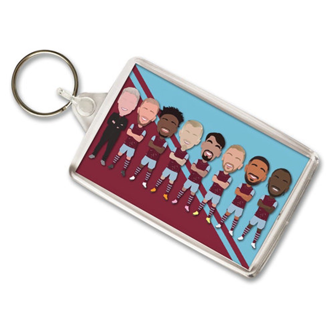 West Ham 2023 2024 Vector Heroes Key Ring Keyring Key Chain Great Gift ...