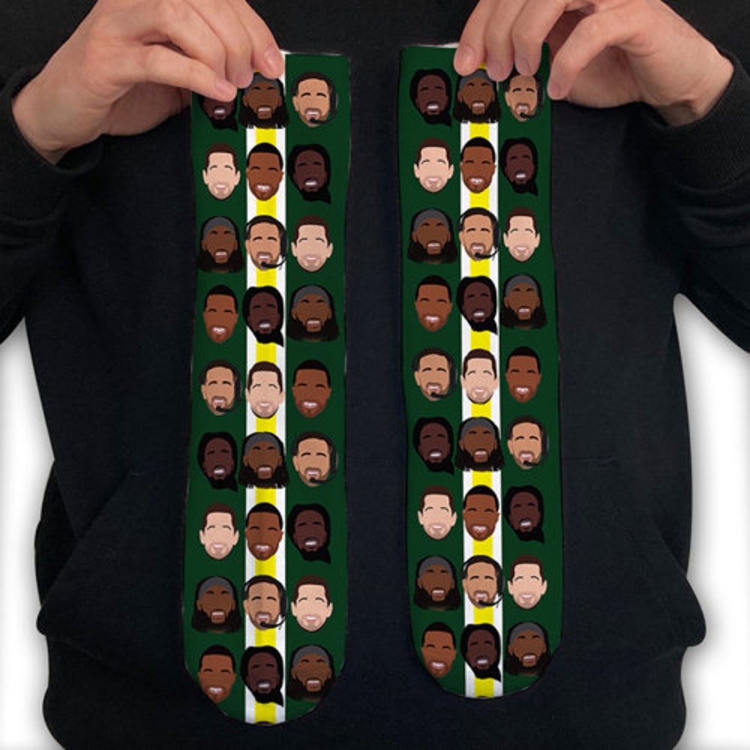 Packers American Football Vector Hero Coloured Socks 3 Sizes - Etsy