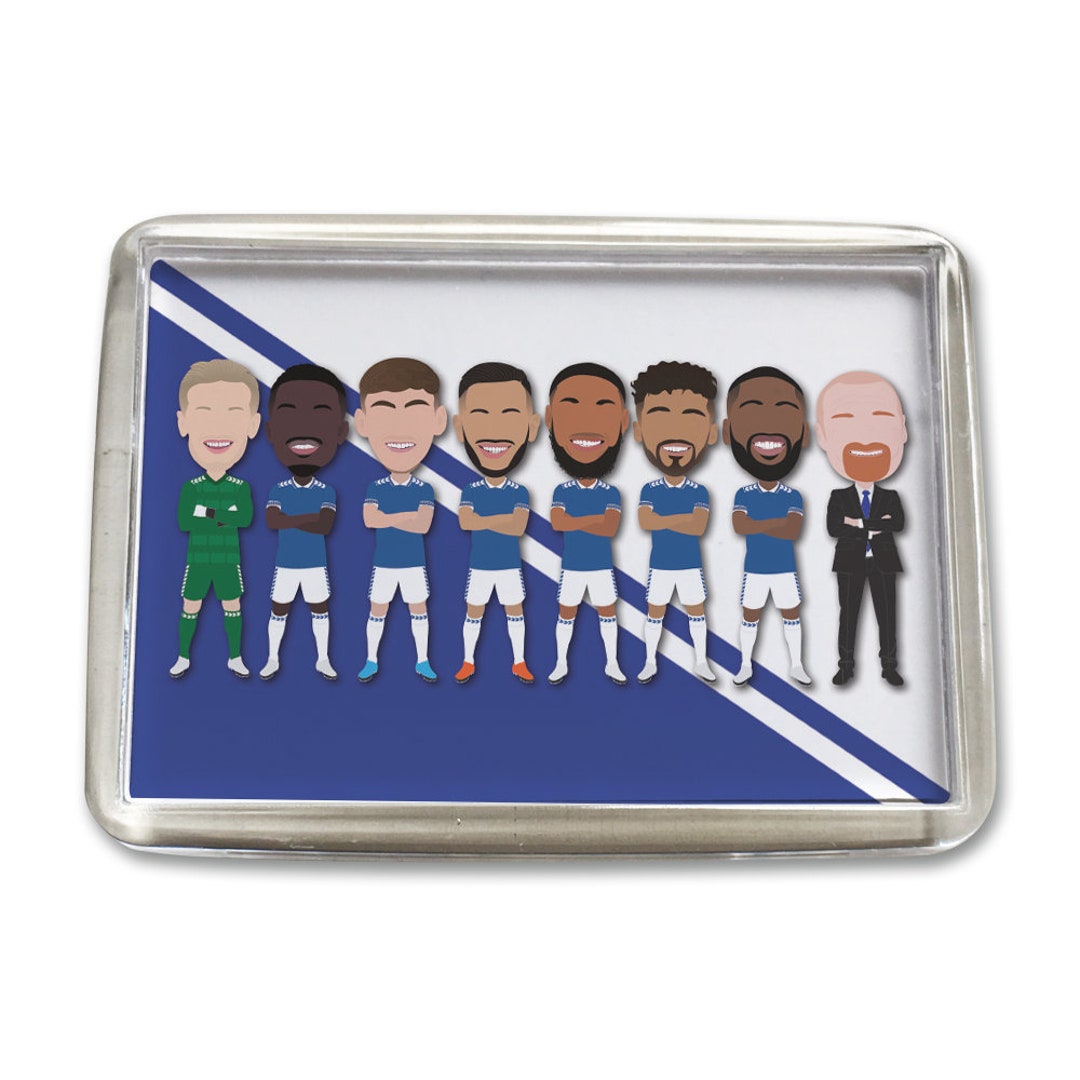Everton 2023 2024 Vector Heroes Fridge Magnet Great Gift for Everton ...