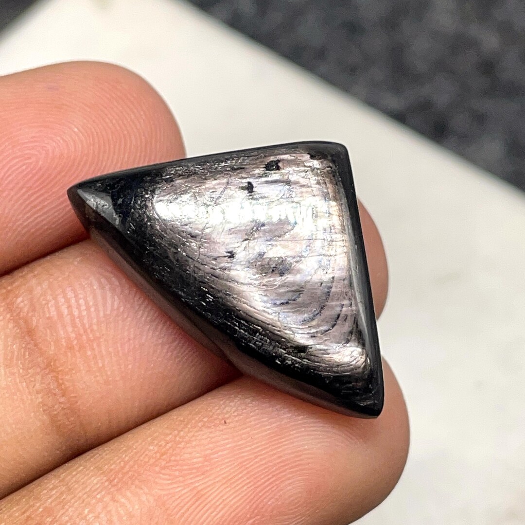 Ferrosilite Aka Hypersthene, Freeform Cabochon, 19x19x6 MM, 20 CTS ...