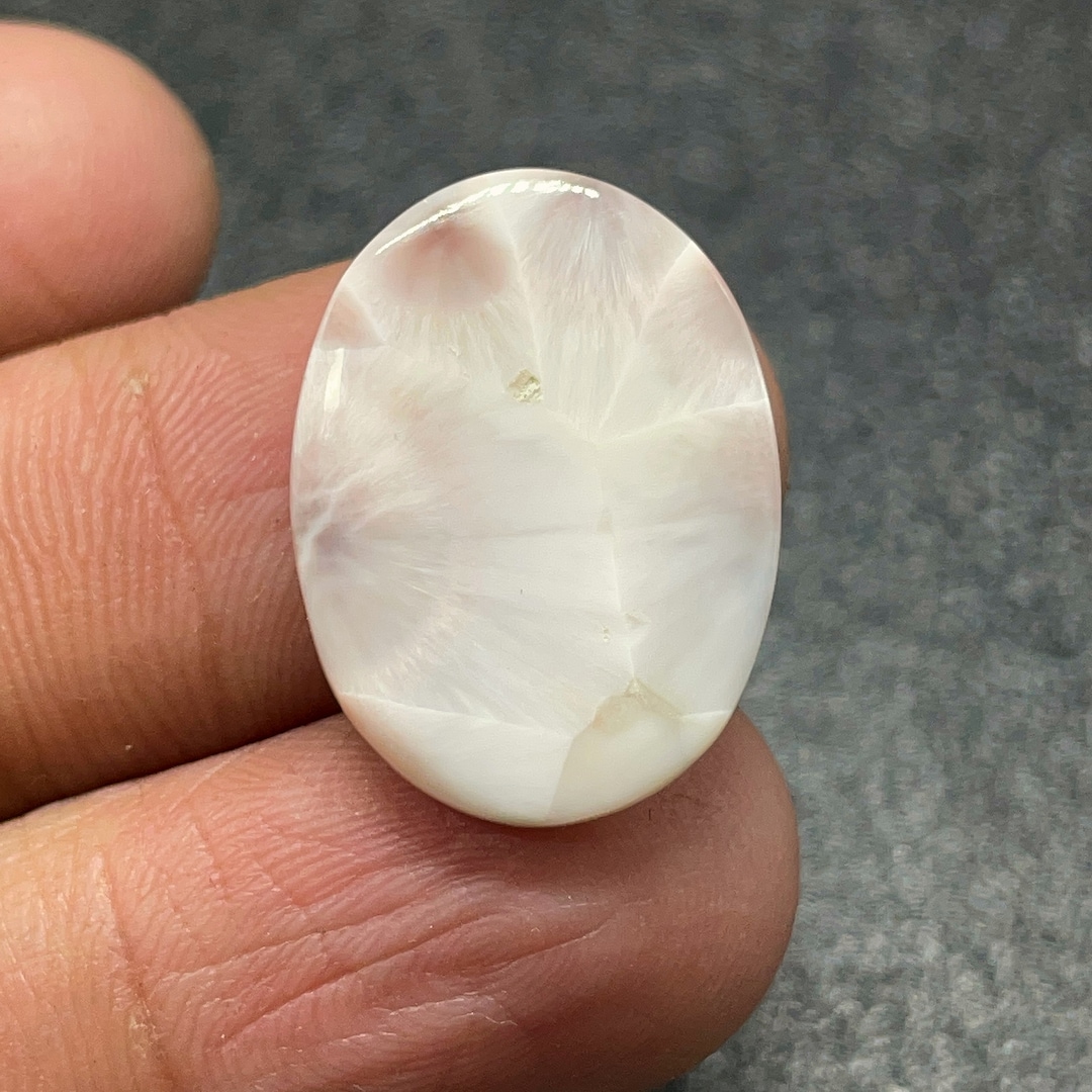 Pink Thomsonite Aka Pink Larimar , Oval Cabochon, 21x15x3 MM, 7 CTS ...