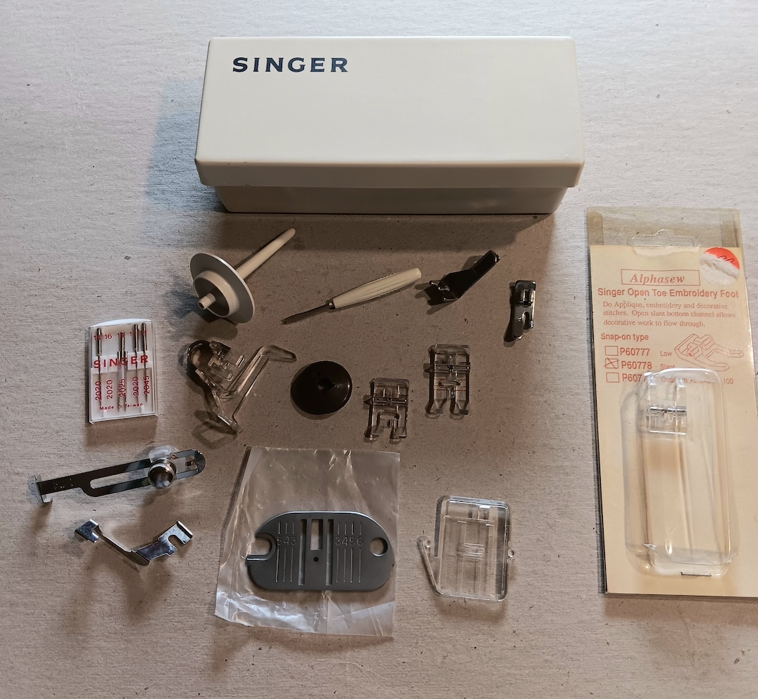 Vintage Singer 290 Model Attachment Box - Etsy
