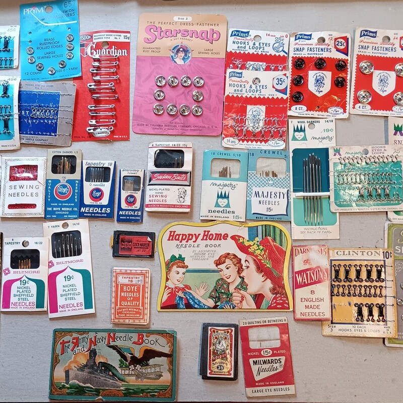 Vintage Needle Packs - Etsy
