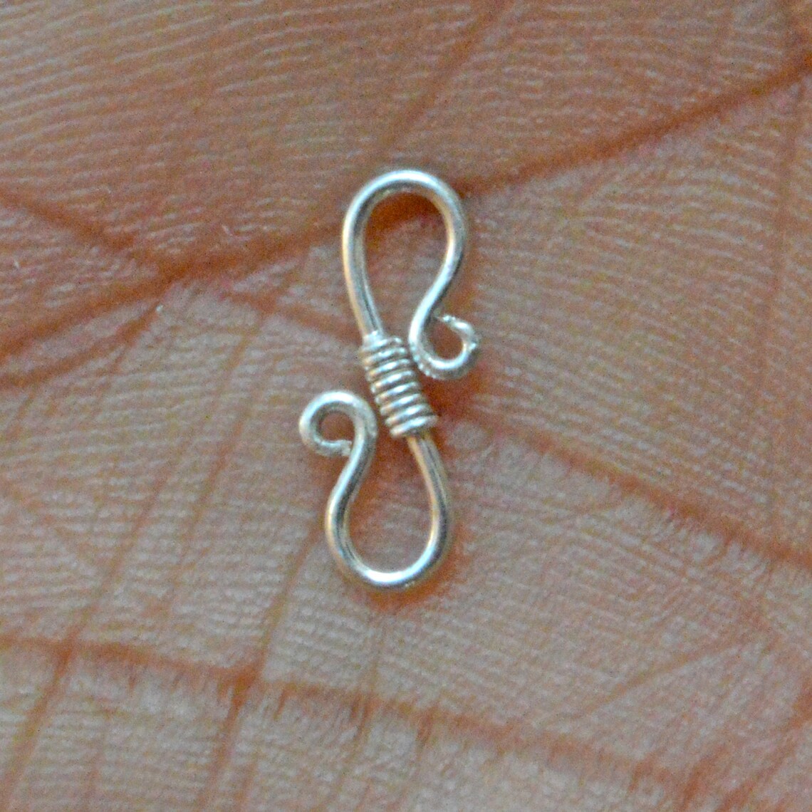 Solid Silver S Lock 925 sterling silver Finished | Etsy