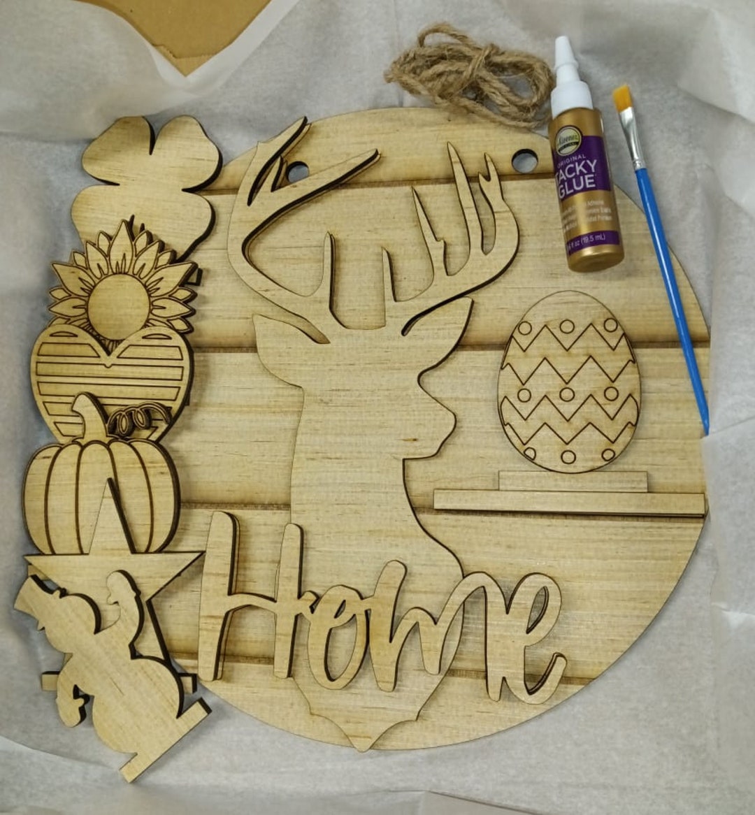 Interchangeable Deer Door Hanger DIGITAL FILE - Etsy