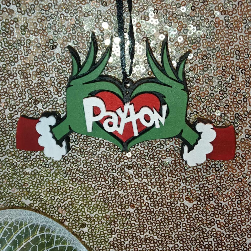 Grinch Laser File - Etsy