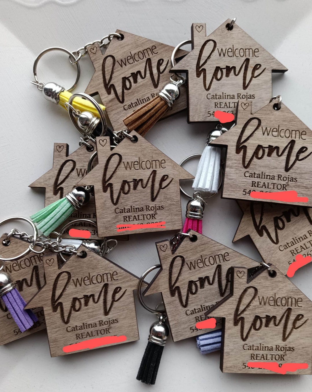 Realtor Keychain File **DIGITAL FILE ONLY - Etsy