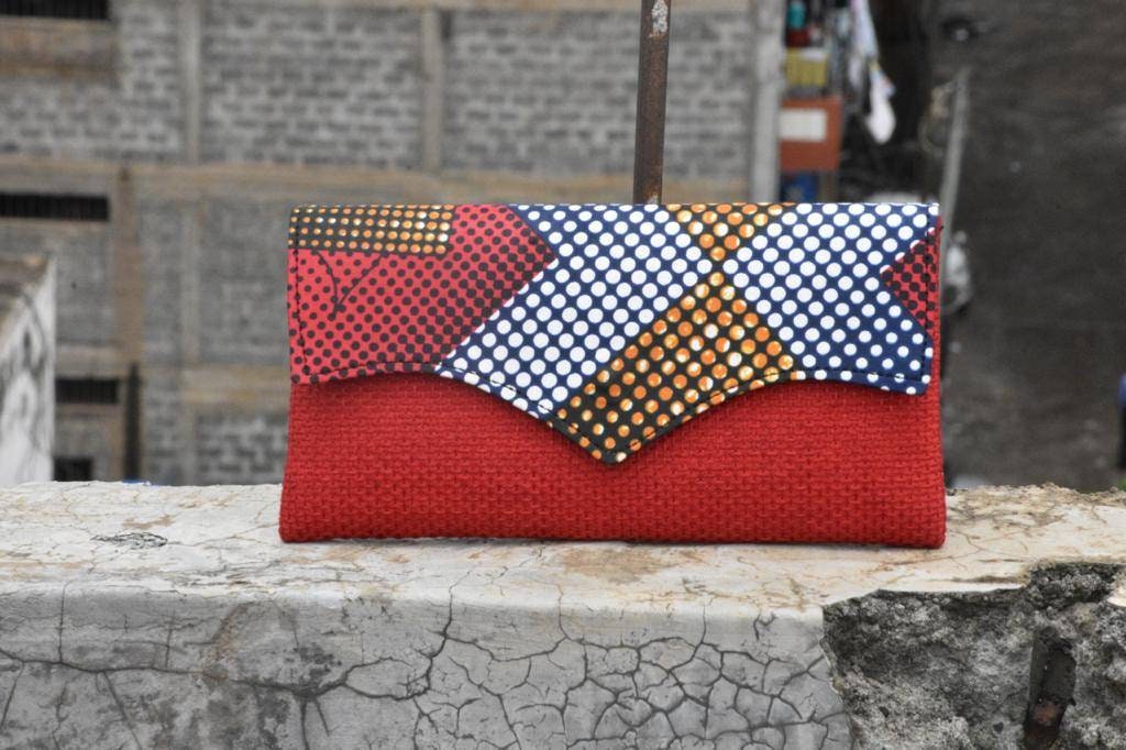 African Print Purse, Ankara Clutch Bag for Women, African Fabric ...