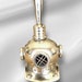 Vintage Desk Diving Helmet Pen Holder Set Office Desk Stainless Steel ...