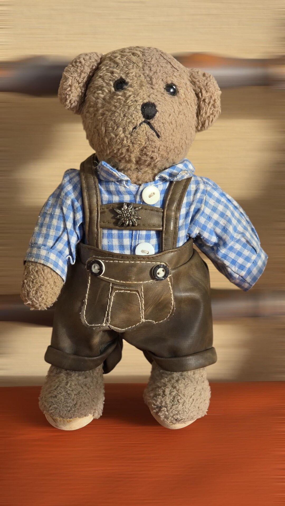 Vintage Bavarian Hand Crafted Teddy Bear Design by Alpen W Ann, Alpine ...