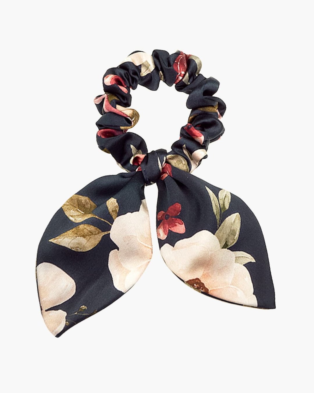 Seiden Haargummi Mit Schleifen, Seiden Gummiband Satin Scrunchie Mit ...