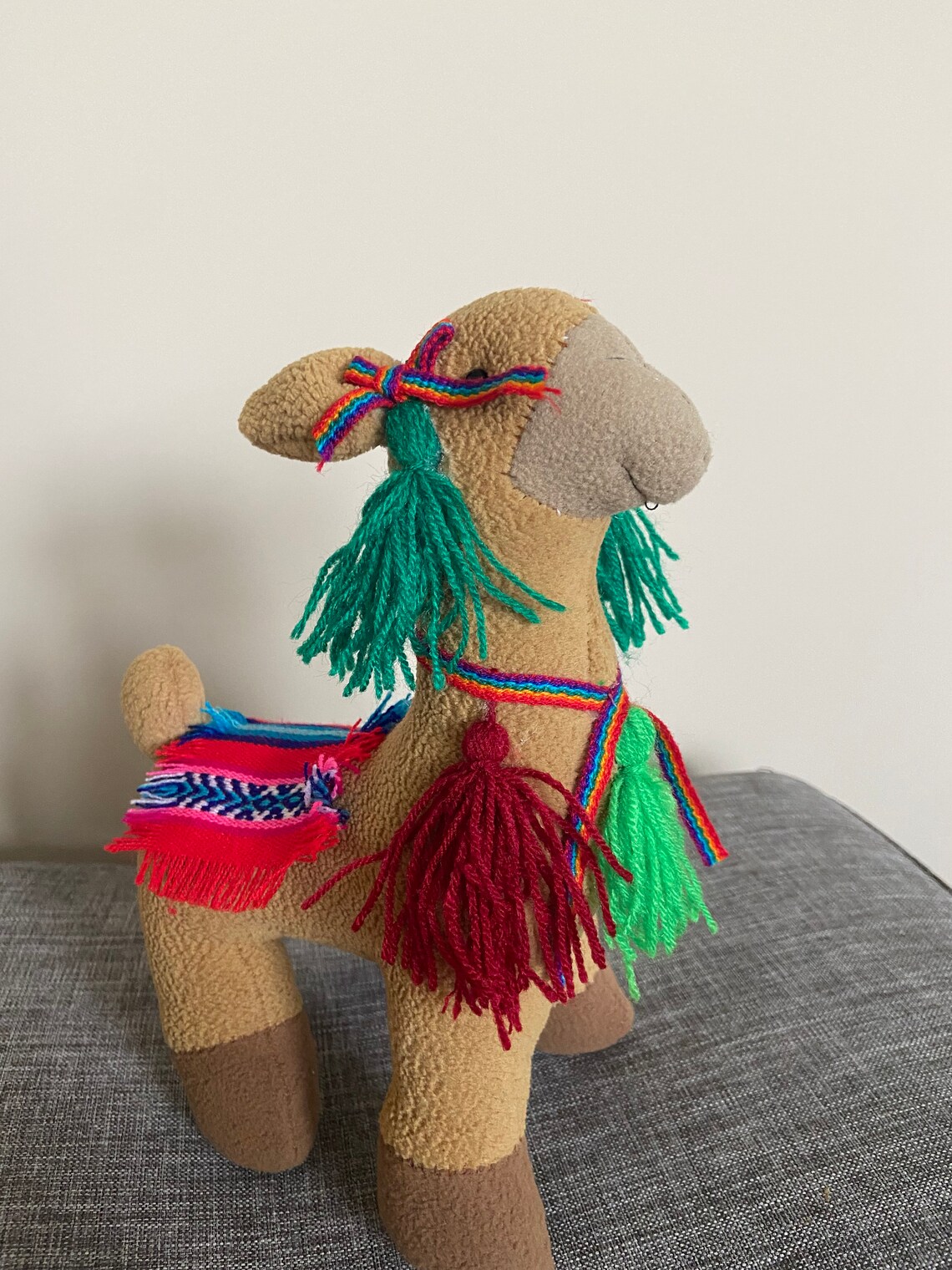 Plush Brown Llama Doll - Etsy