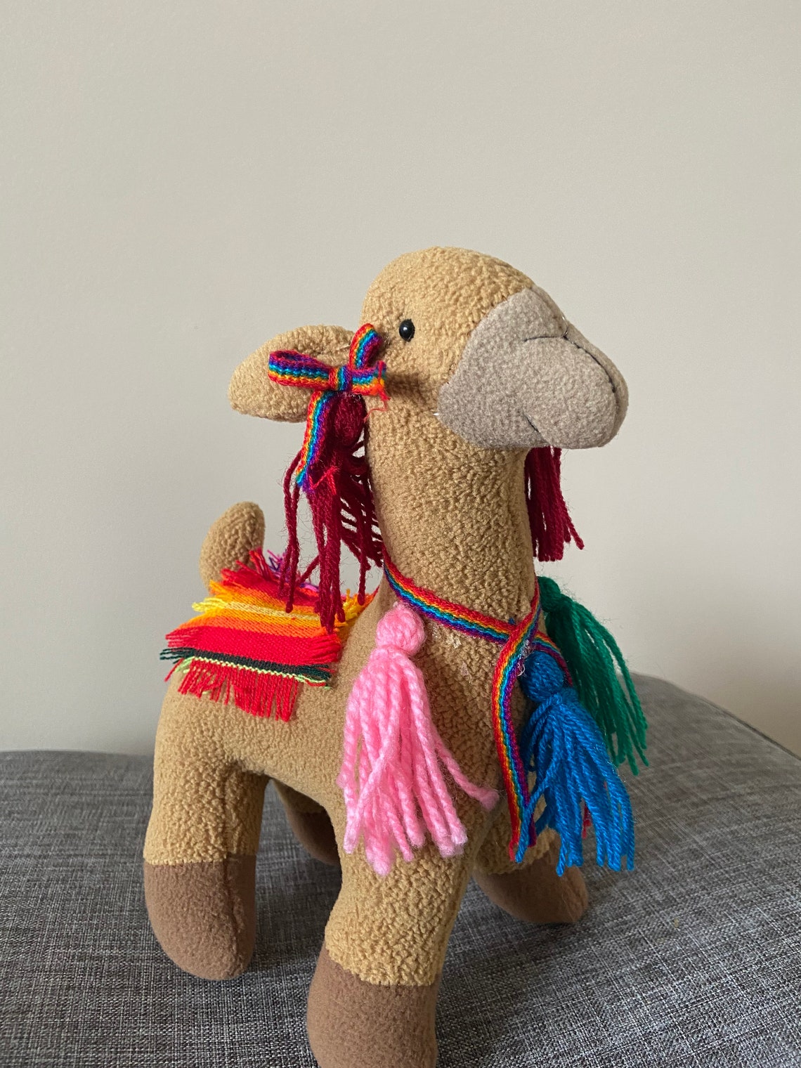 Plush Brown Llama Doll - Etsy