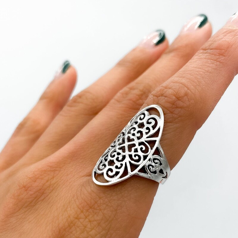 Mandala Ring - Etsy