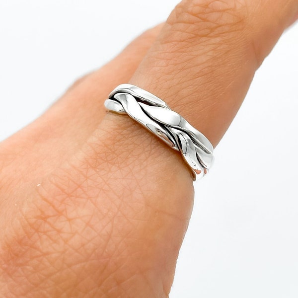 Silver Ring Stack - Etsy