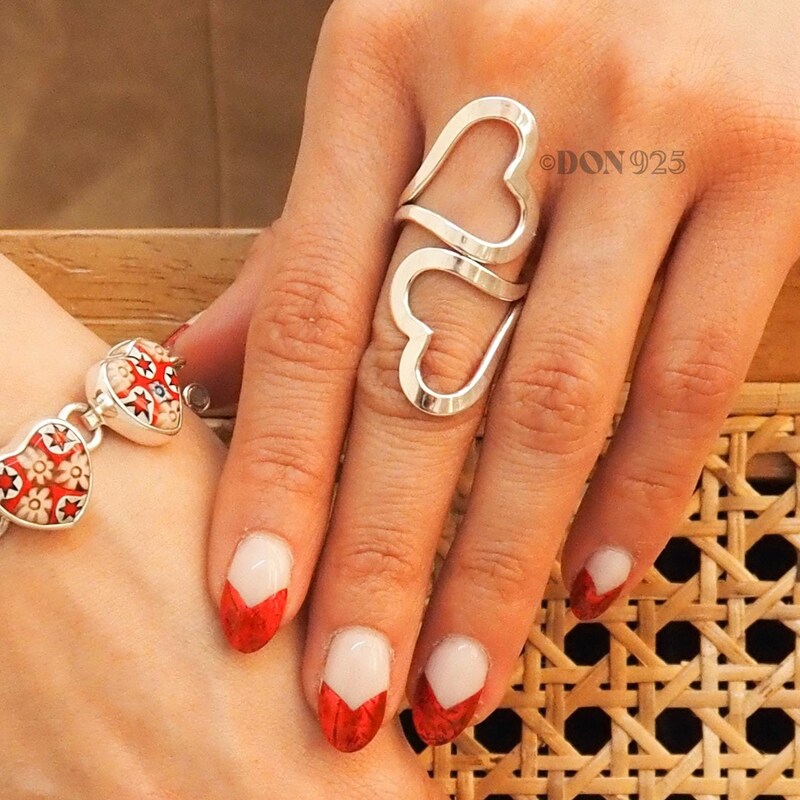 Mid Finger Ring - Etsy