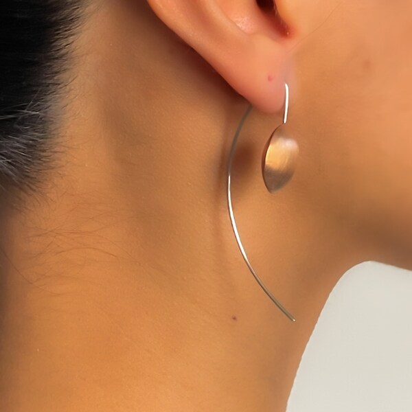 Copper Earrings - Etsy