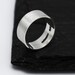 Sterling Silver Band Matte Silver Band Brushed Silver Ring - Etsy