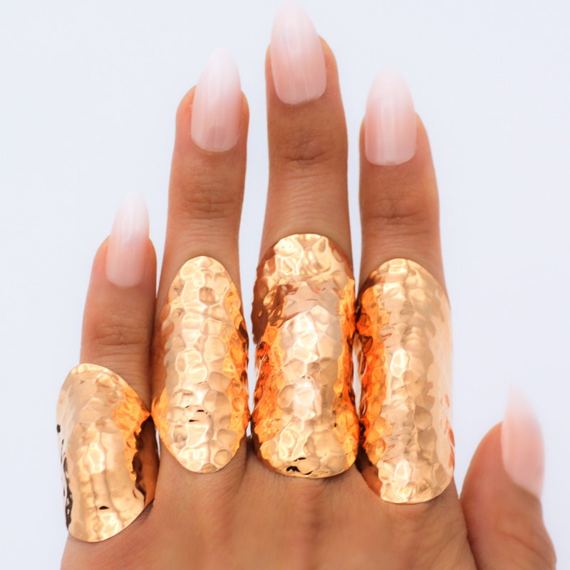 Long Finger Rings - Etsy