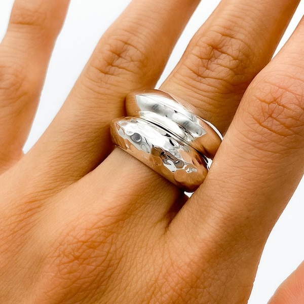 Solid Silver Rings - Etsy