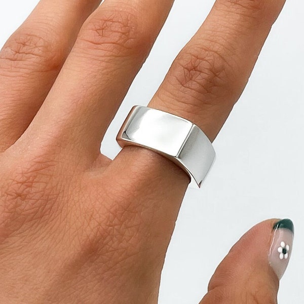 Solid Silver Rings - Etsy