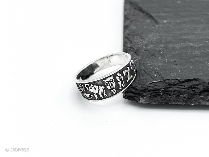 Sterling Silver Lucky Ring Good Luck Ring Luck Symbols Ring - Etsy