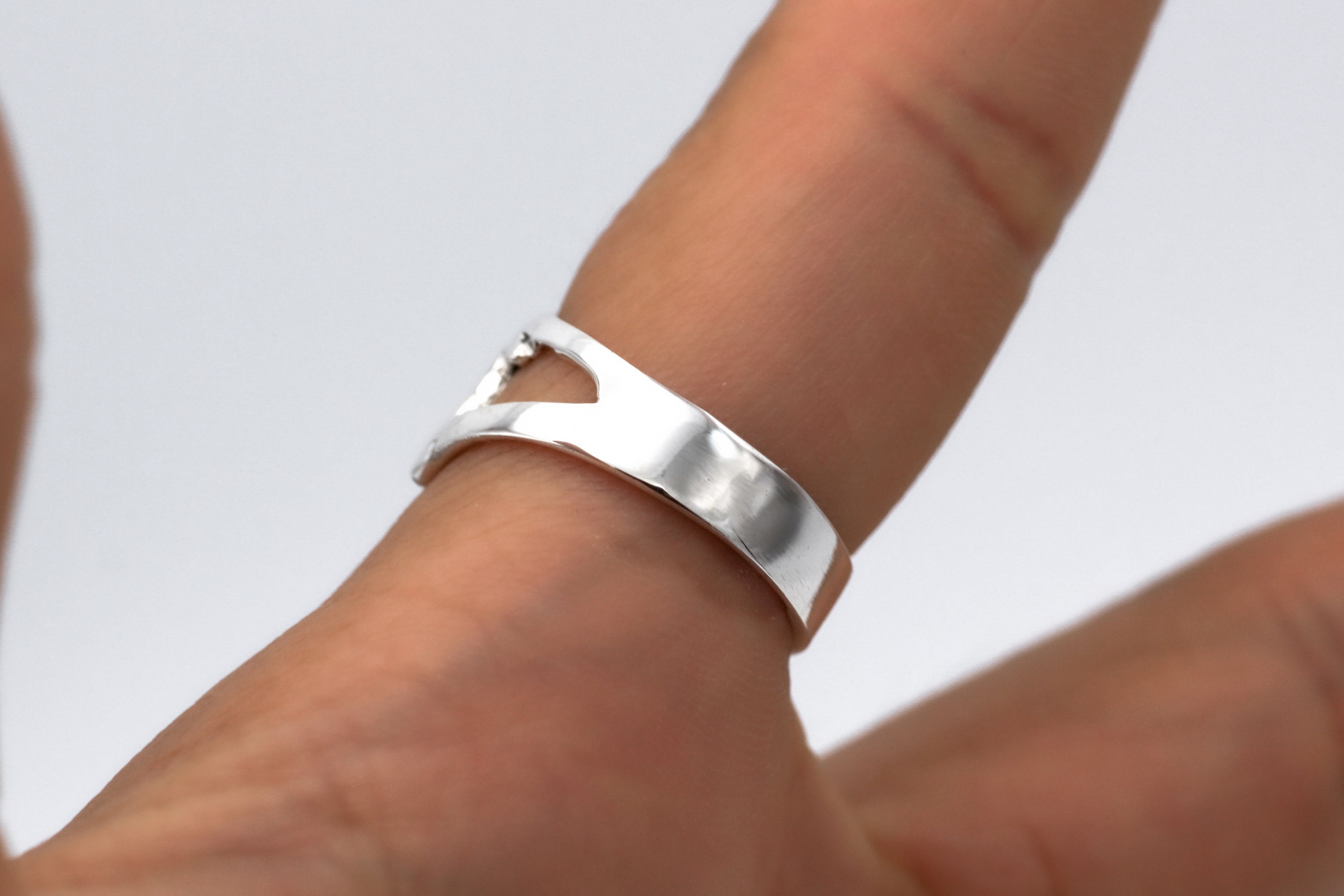 Sterling Silver Elephant Ring Good Luck Ring Animal Ring | Etsy