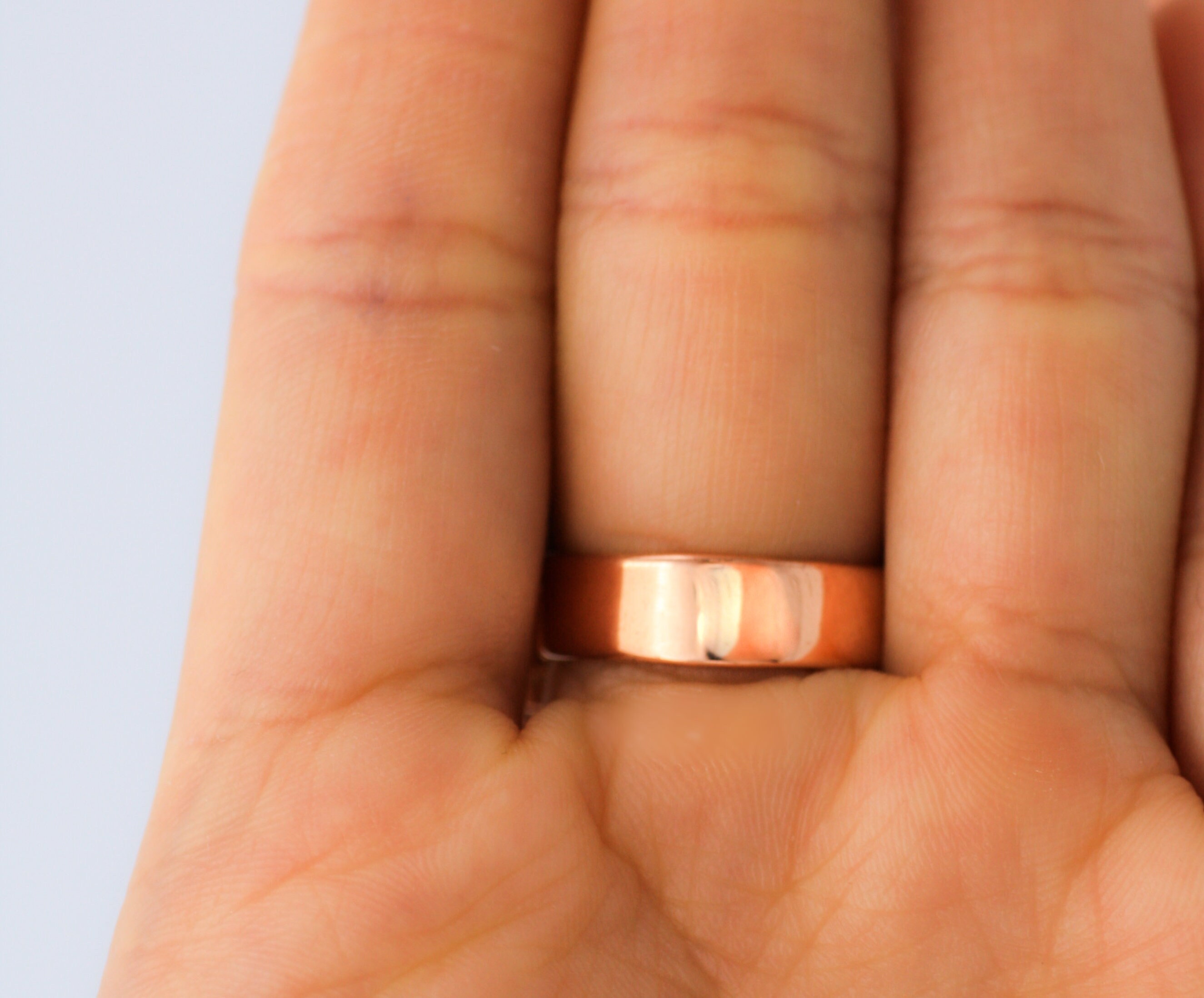 Copper Ring Copper Nest Ring Copper Jewelry Rustic Ring | Etsy