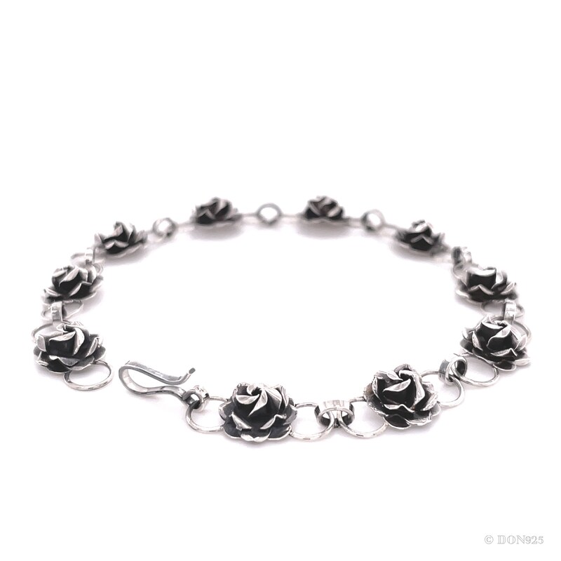 Rose Bracelet - Etsy