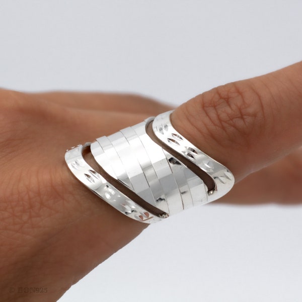 Boho Shield Ring - Etsy